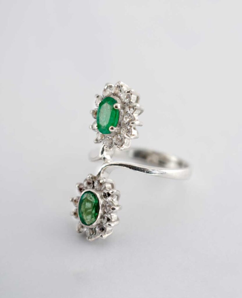 Emerald Cluster Ring | Paradise Gems